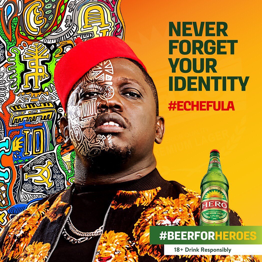 Hero Lager Presents Echefula, Never Forget Your Identity – Brandessence ...