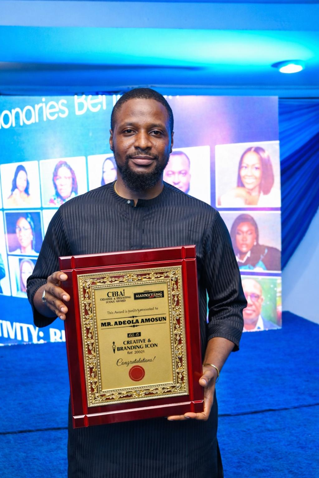 Adeola Amosun Honoured as an Industry Icon in Brands and Creative ...