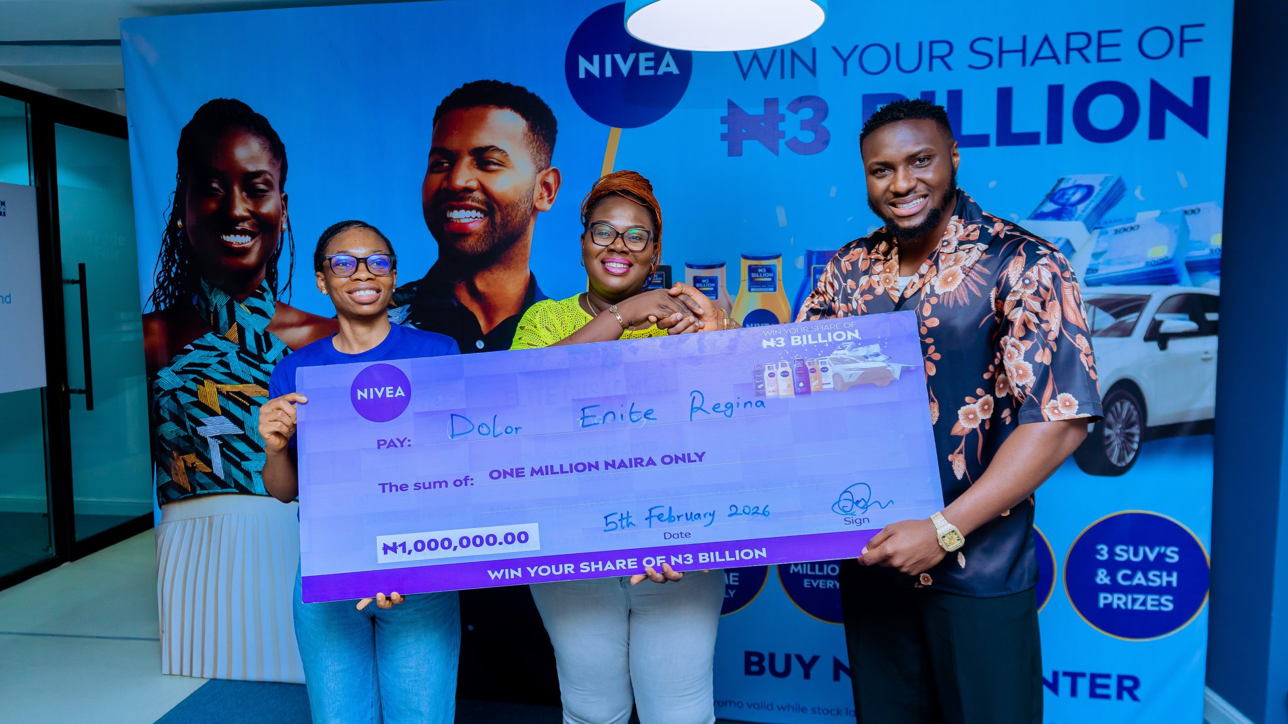 NIVEA’s ₦3bn Mega Promo Delivers New Millionaires in Latest Draw ...