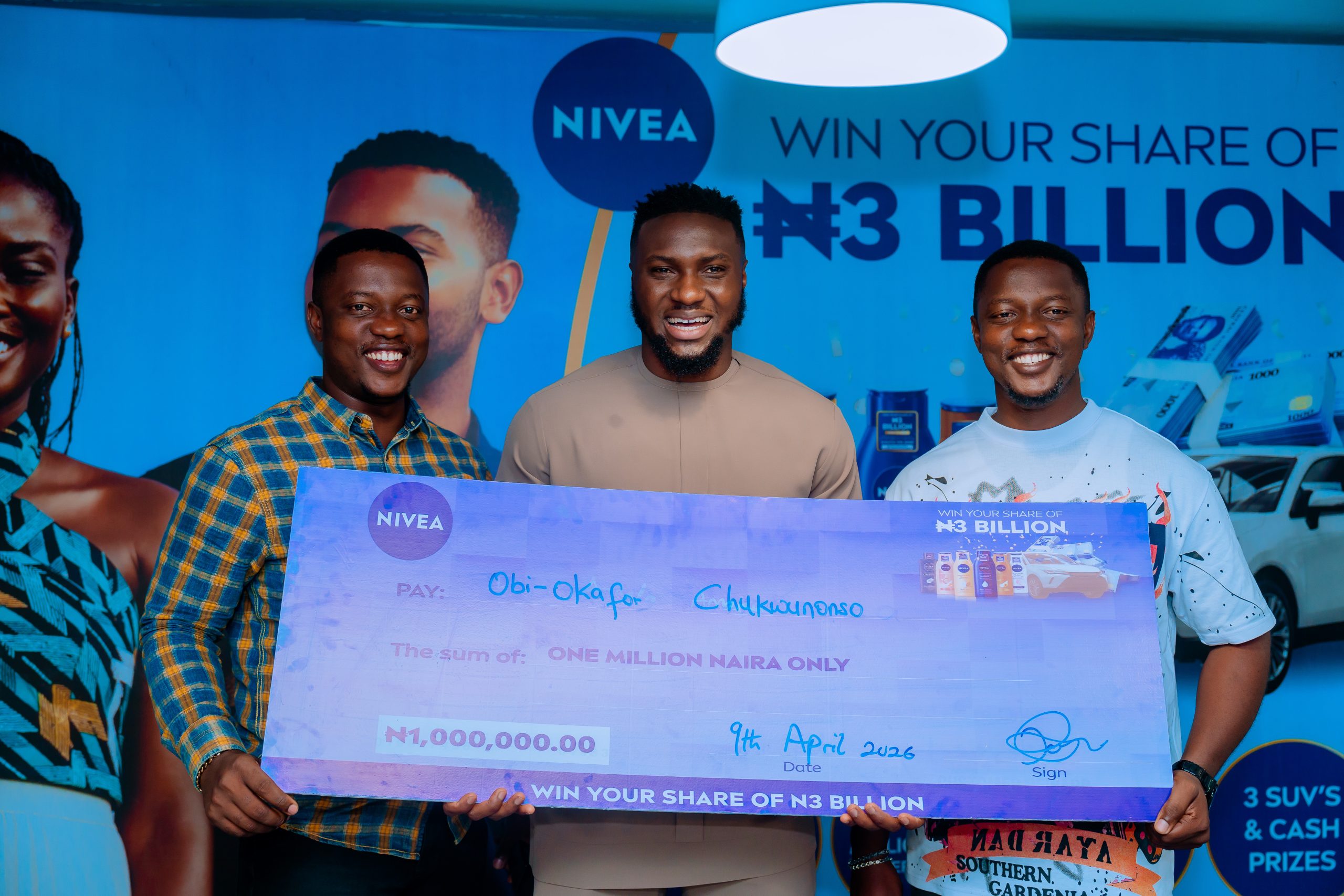 NIVEA ₦3 Billion Promo Ends as New Millionaires Emerge; Grand Prize ...